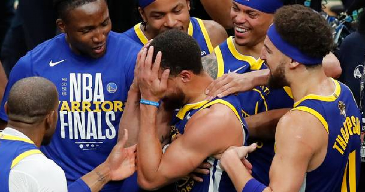 勇士奪隊史第7冠 柯瑞獲本季總冠軍賽MVP激動落淚 | 生活 | CTWANT