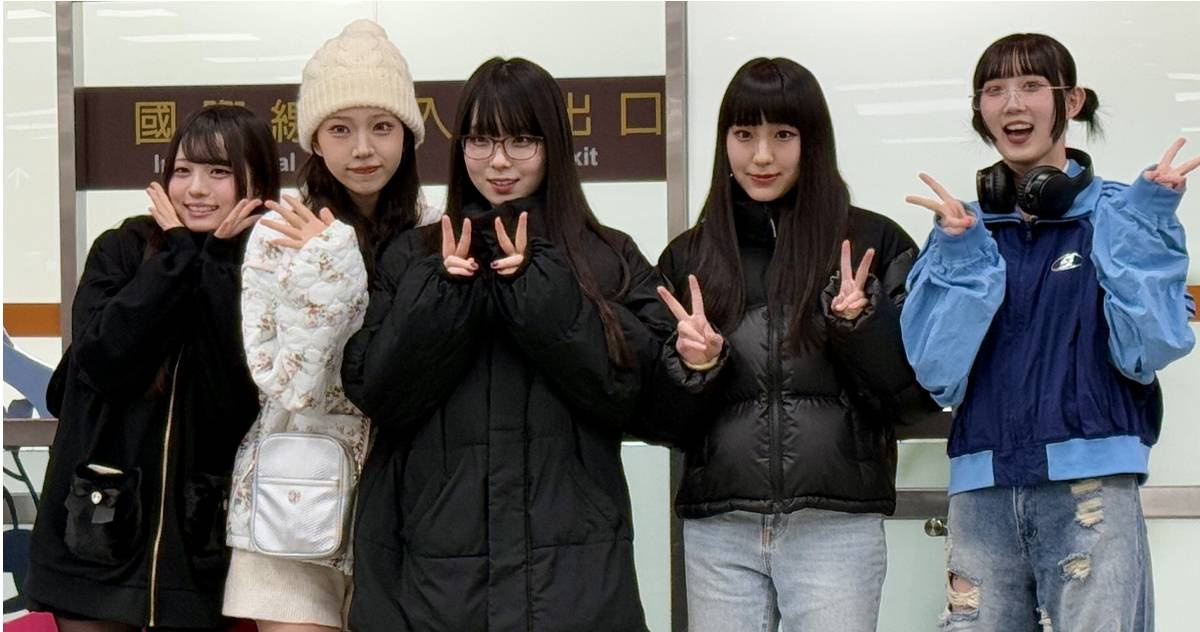 日本女團Phantom Siita首來台 百粉接機嗨喊想吃小籠包 | 娛樂 | CTWANT