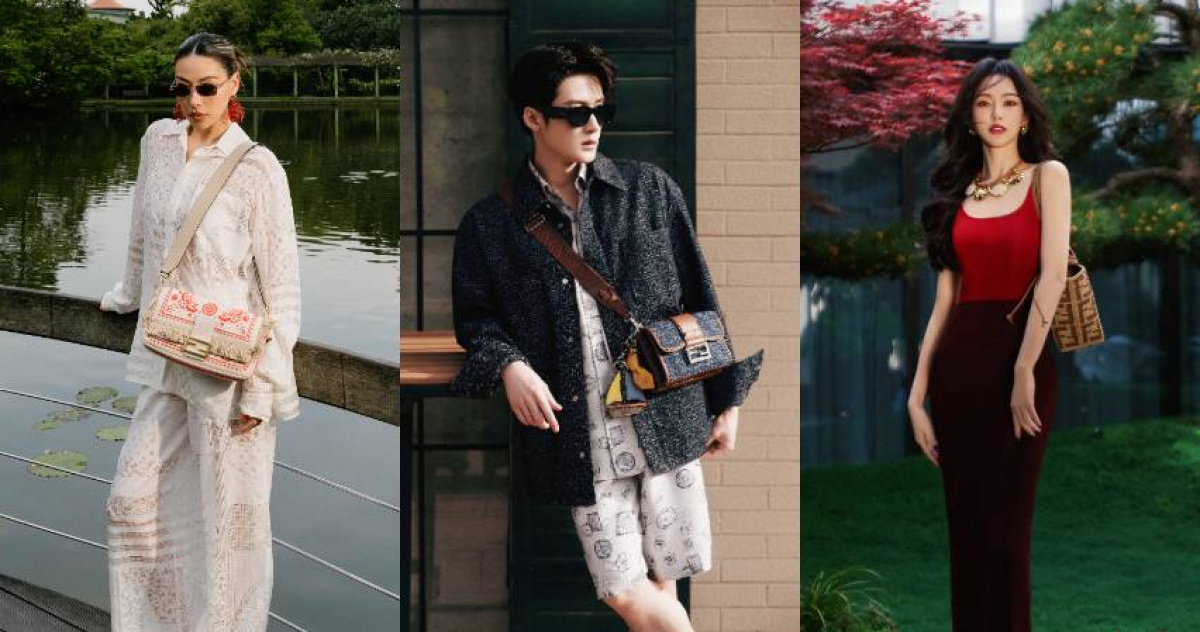 唐嫣FENDI紅色洋裝、與蔡詩芸鏤空套裝搶爭性感第一美！檀健次背牛仔Double Baguette超帥氣 | 漂亮 | CTWANT