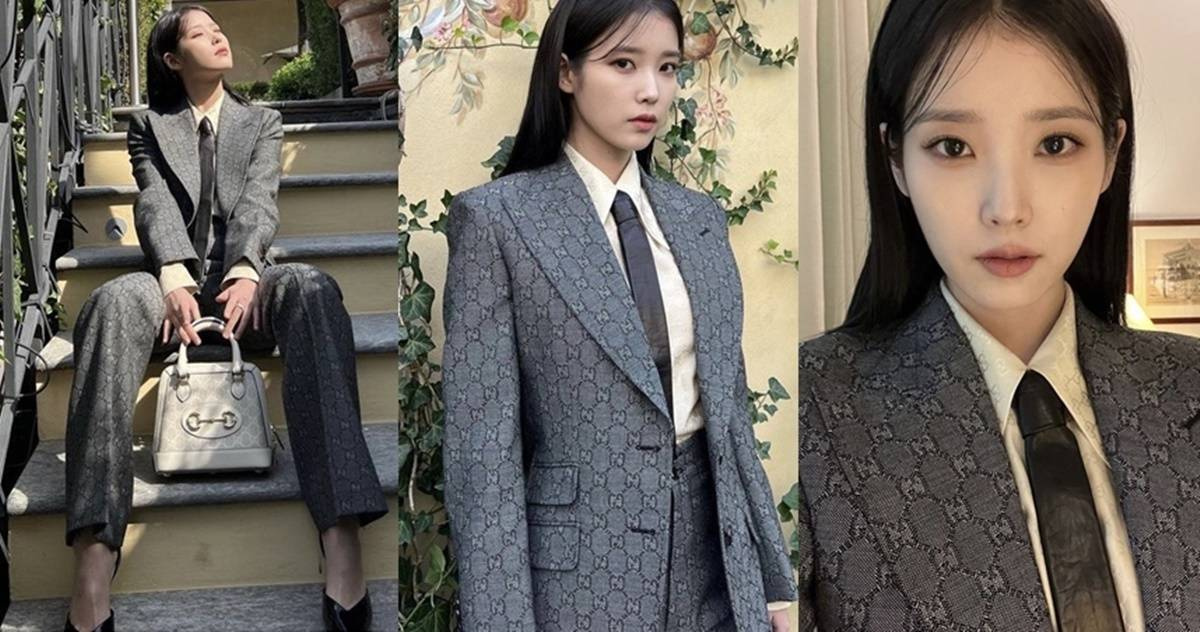 IU超帥正裝現身GUCCI大秀 國民妹妹晉升「Suit Up女神」不用露胸露腿照樣秒殺攝影鏡頭 | 漂亮 | CTWANT