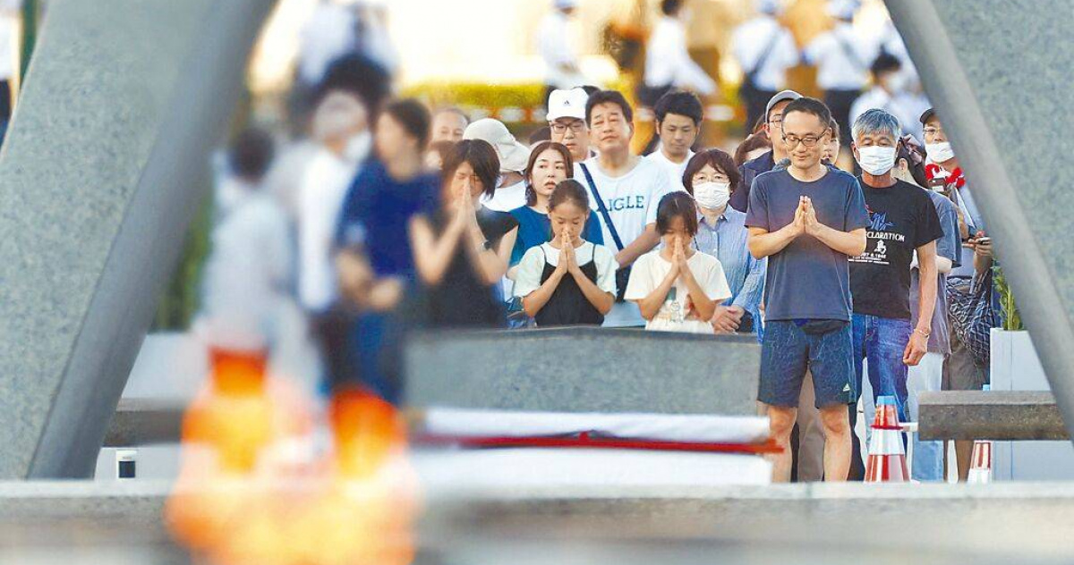 日本廣島原爆78周年 首相岸田文雄堅持「無核三原則」 | 國際 | CTWANT