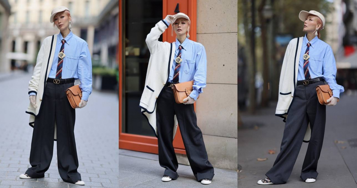 鄭秀文52歲還是有型到爆！「男裝look」現身巴黎時裝周賞秀，氣場、衣品都是天花板等級！ | 漂亮 | CTWANT