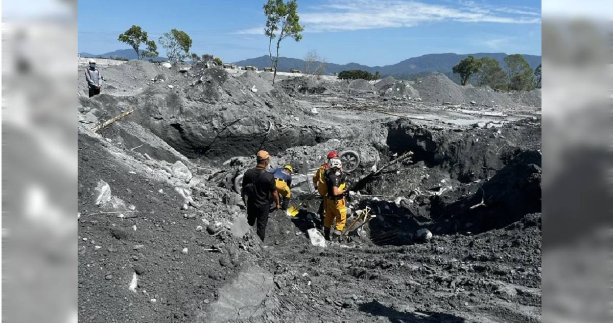 疑砂石場老闆娘尋獲！車輛嚴重變形 遭深埋1層樓高 | 社會 | CTWANT