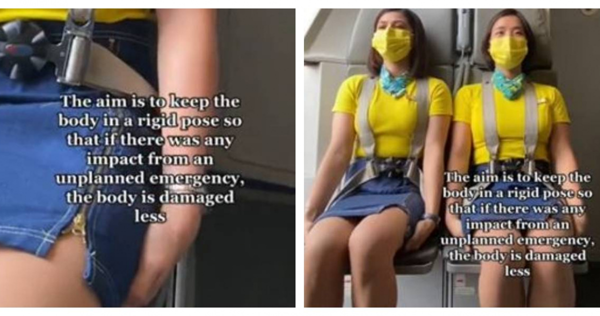 飛機起降「空服員手都壓在大腿下方」 她曝關鍵保命作用 | 國際 | CTWANT