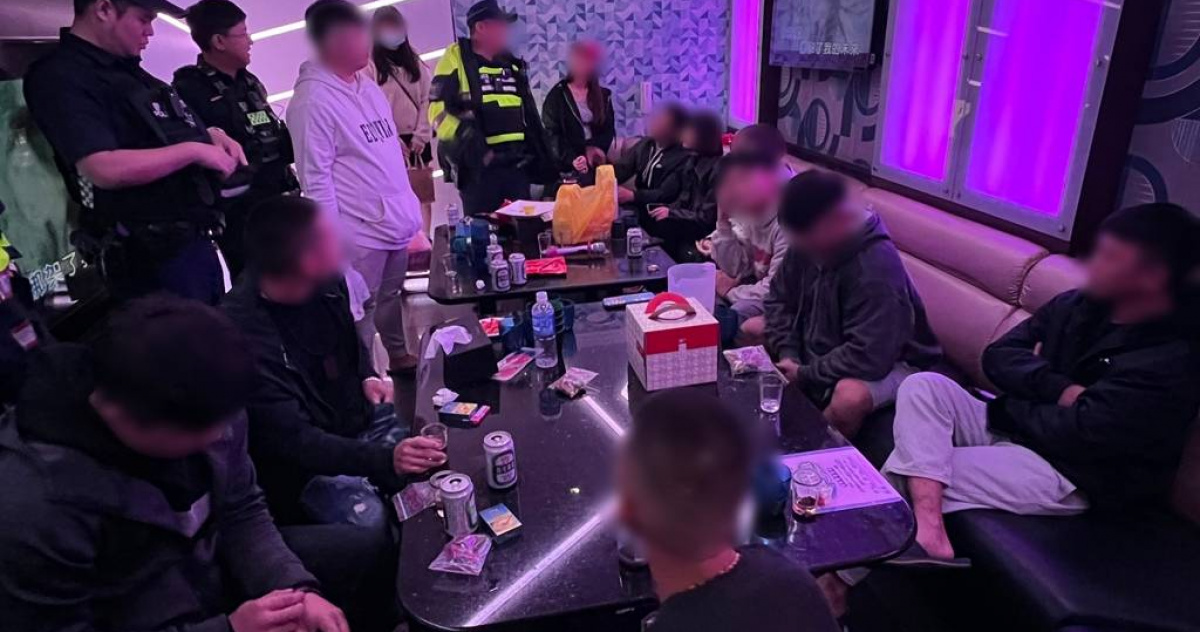 KTV生日聚會變警局續攤！4男推筒子賭博被抓 壽星蛋糕還沒切 | 社會 | CTWANT