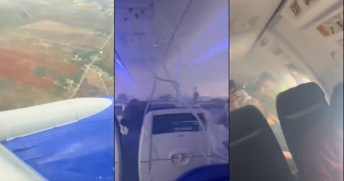 飛行中「客艙充滿濃煙」尖叫聲四起 波音737急速返航 | 國際 | CTWANT