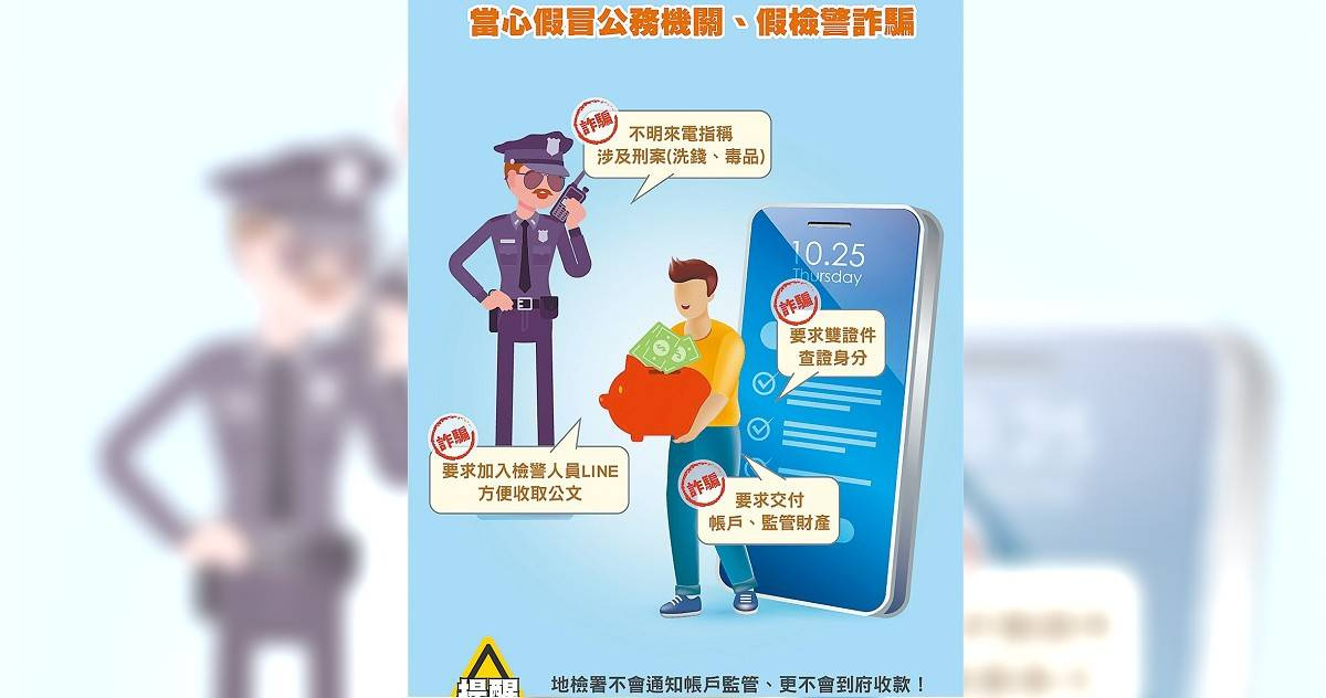 假檢警猖獗！全國上半年財損53億 50歲以上女性受害者占半數 | 社會 | CTWANT