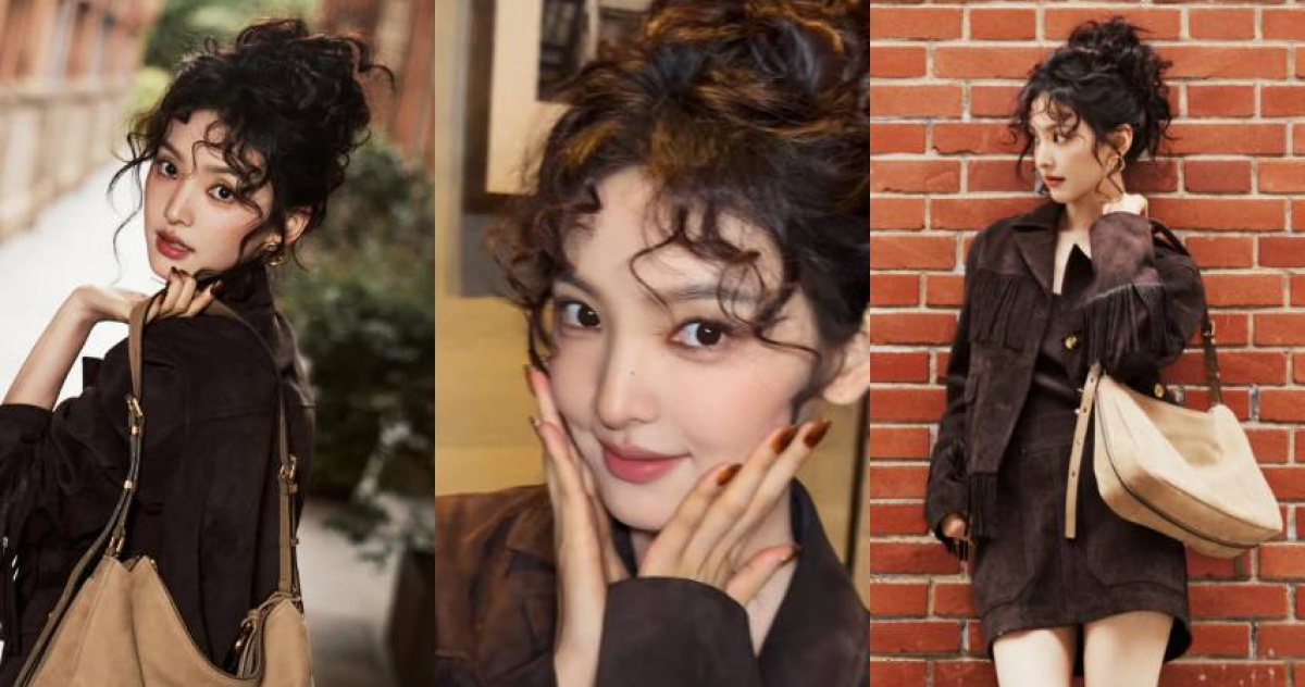 被人間初戀美貌爆擊！《難哄》章若楠「慵懶羊毛捲」造型太可愛，搭配暖調奶咖妝完成秋冬復古甜妹造型 | 漂亮 | CTWANT