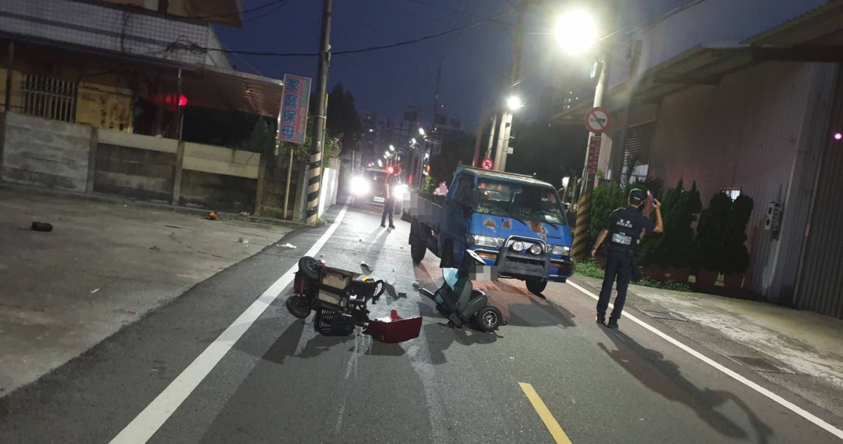 酒測值超標3倍！貨車追撞電動代步車 87歲老婦送醫不治 | 社會 | CTWANT