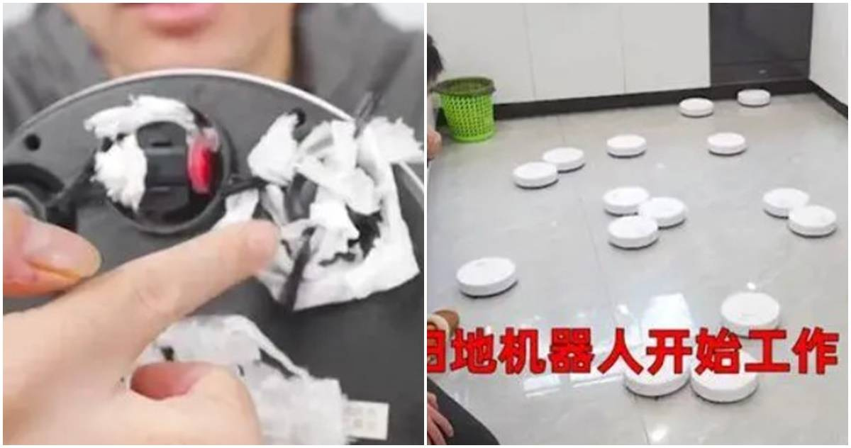 男子爆買20台百元掃地機器人 「全開大掃除」實測結果曝光 | 國際 | CTWANT