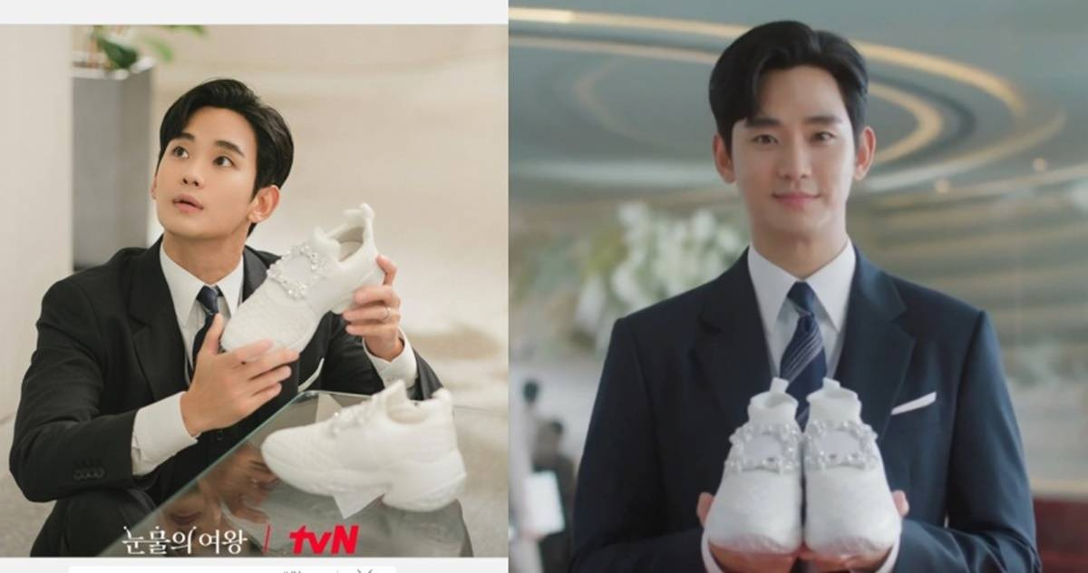 《淚之女王》金智媛也穿小白鞋！ 增高7.5CM，難怪看起來腿好長！ | 漂亮 | CTWANT