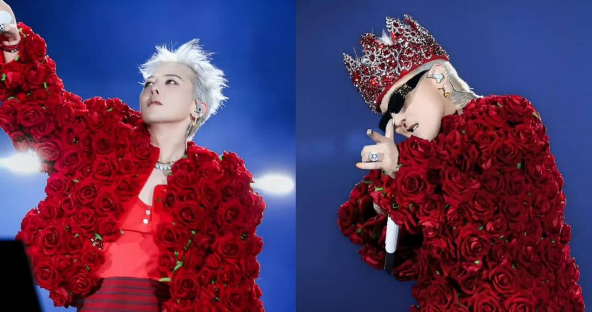 GD演唱會化身「行走的玫瑰花」震撼開唱！網友直拍狂讚：龍哥盛世美顏重回巔峰狀態！ | 漂亮 | CTWANT