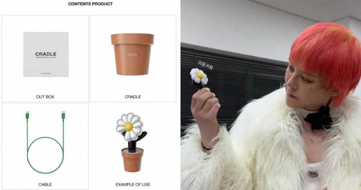 GD權志龍「小雛菊花盆」應援手燈設計好欠買！價格親民鐵粉準備「這天」網路開搶 | 娛樂 | CTWANT