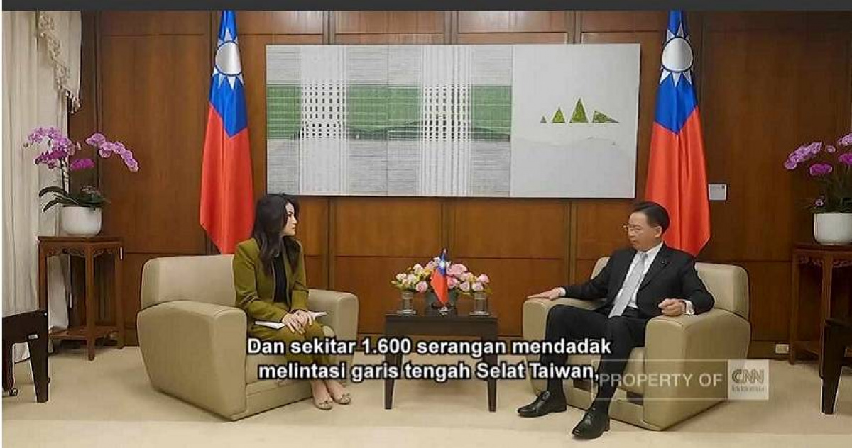 吳釗燮CNN印尼頻道專訪 他談台海衝突：台灣要保衛自己 | 政治 | CTWANT