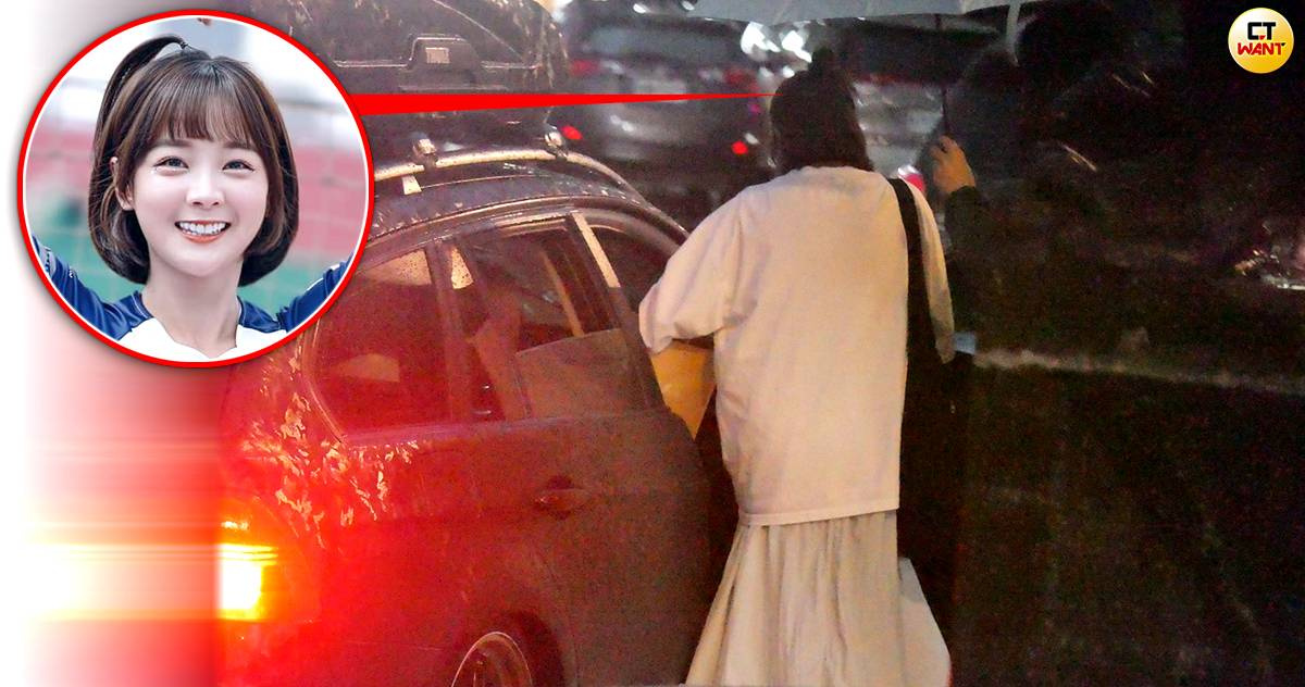 娛樂報報／籃籃不認萬年緋聞 下工被豪車溫馨接送 | 娛樂 | CTWANT