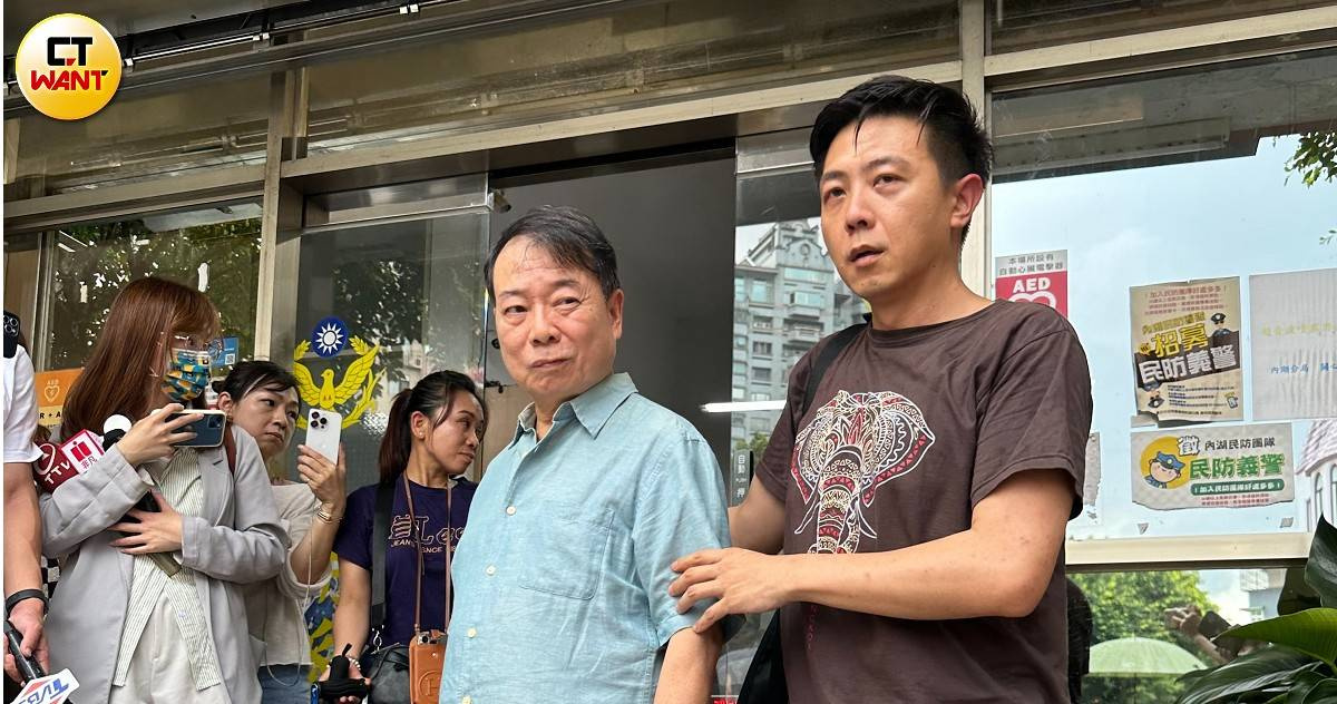 73歲廖峻遭誣指性騷 拄拐杖現身警局：非告不可！ | 娛樂 | CTWANT