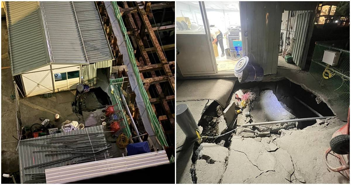 竹北再現「2公尺天坑」 住戶恐慌：第3次了 | 社會 | CTWANT