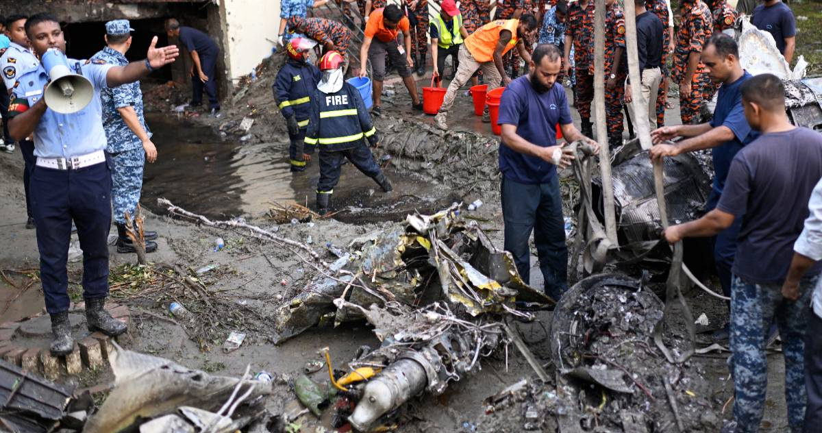 孟加拉軍機墜毀學校至少20死 學生目睹「最好朋友死在眼前」 | 國際 | CTWANT