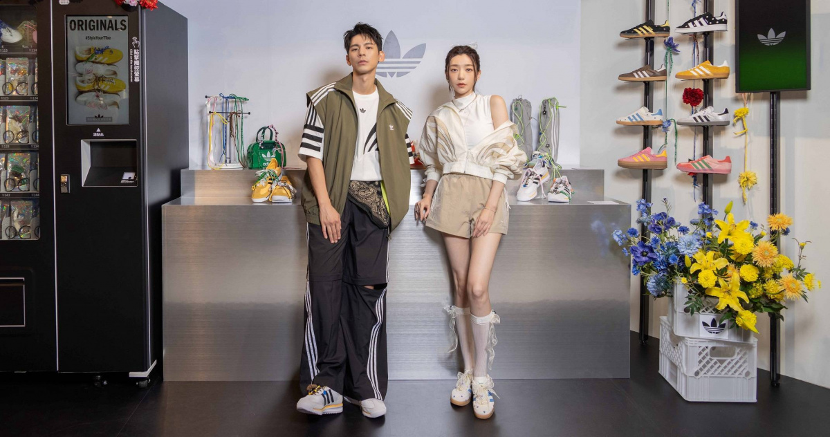 林柏宏、郭雪芙合體扮"潮"，現身adidas Originals「原創復古時尚展示間」超登對！ | 漂亮 | CTWANT