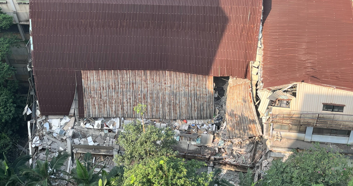 快訊／強震有感！新北印刷工廠「大面積崩塌」 駭人畫面曝 | 社會 | CTWANT