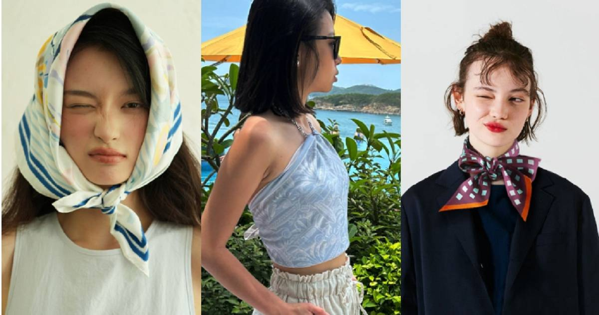 韓星GD最愛！4大「絲巾」時髦變身術一次解鎖：髮帶、包包掛飾，甚至變這個？ | 漂亮 | CTWANT