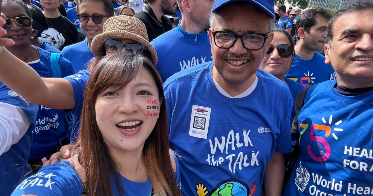 WHA外再次巧遇陳乃瑜 譚德塞：We work with Taiwan | 政治 | CTWANT