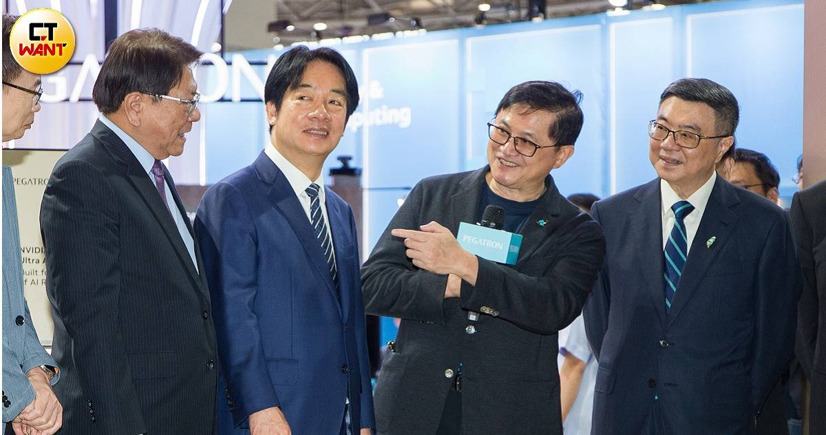 AI新狂潮／賴清德巡COMPUTEX 科技大佬攤位前列隊童子賢介紹「這隻狗」 | 財經 | CTWANT