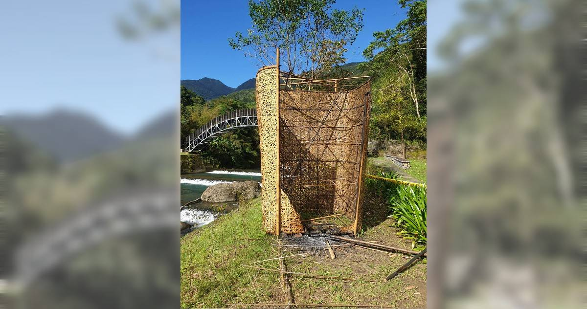 國寶級竹編工藝師裝置藝術接排10天就被燒 原民怒：祖靈所不容 | 社會 | CTWANT
