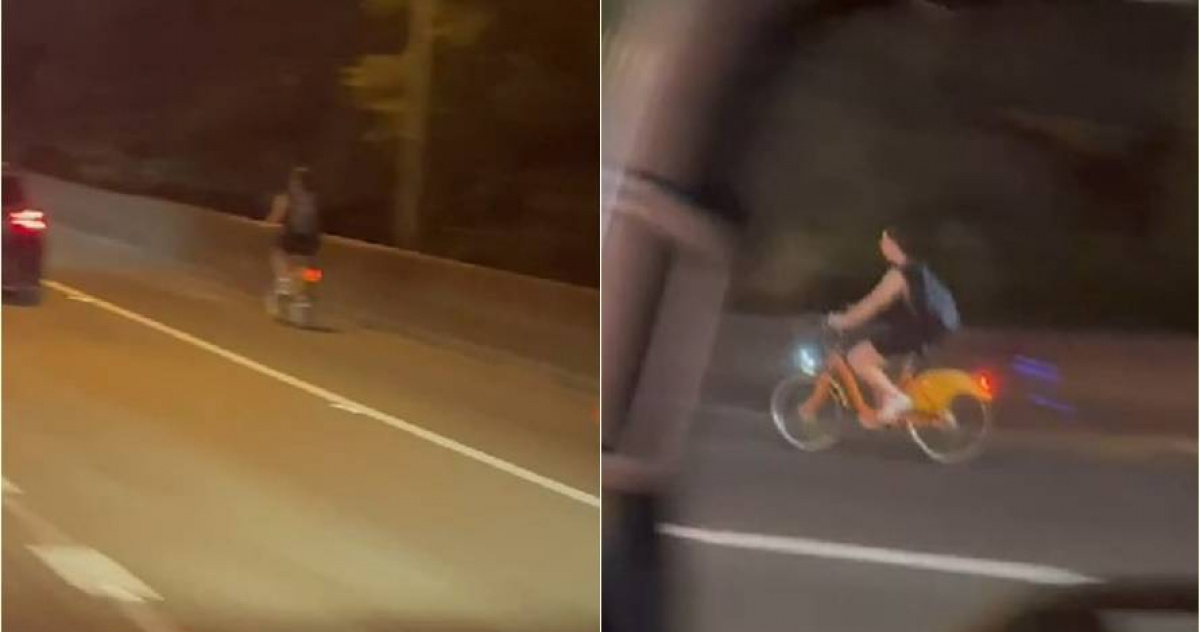 外國妹騎UBIKE上國道「我要去林口」 警協助平安離開後發聲：至少開罰三千 | 社會 | CTWANT