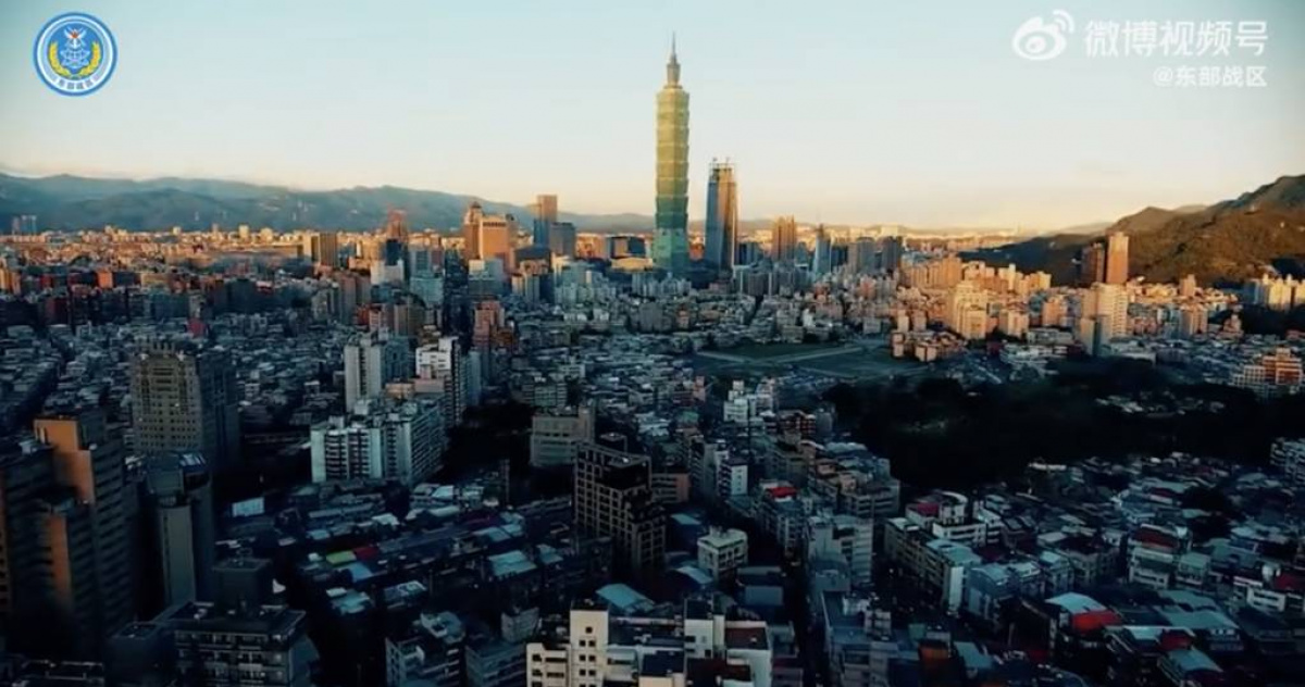 東部戰區軍演影片出現台北101 中國海警同步繞台巡查 | 國際 | CTWANT