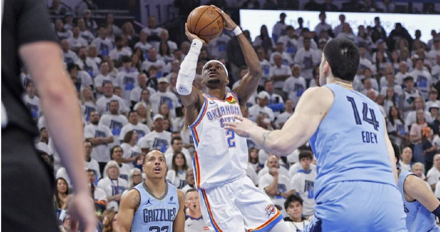 NBA季後賽史上第5多勝分！聯盟龍頭雷霆51分差痛宰灰熊 | 生活 | CTWANT