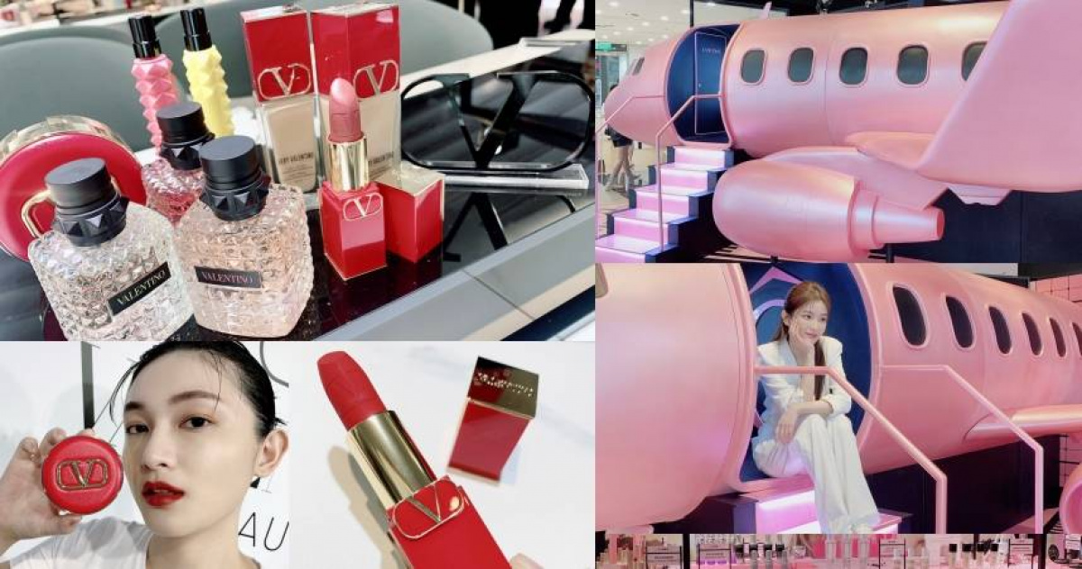 美妝圈震撼彈！Valentino Beauty要來台灣了！還有蘭蔻超狂的粉紅專機快閃店…絕對都會成為話題熱搜！ | 漂亮 | CTWANT