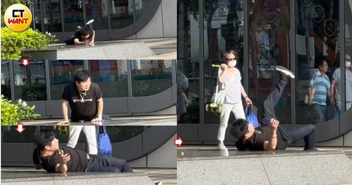 瓜瓜墜地1／直擊！綜藝天王胡瓜走到一半 突然翻滾+摔倒大仆街 | 娛樂 | CTWANT