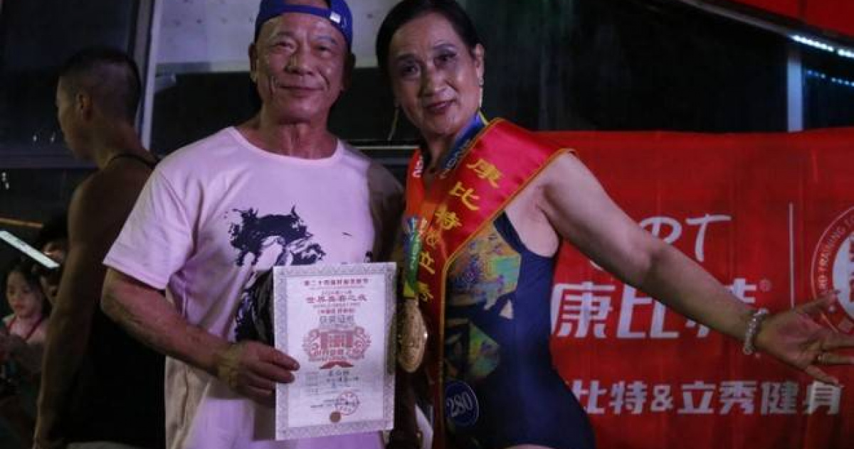 66歲奶奶苦練健身4年 獲健美大賽健康小姐第一！超狂背景曝光 | 國際 | CTWANT