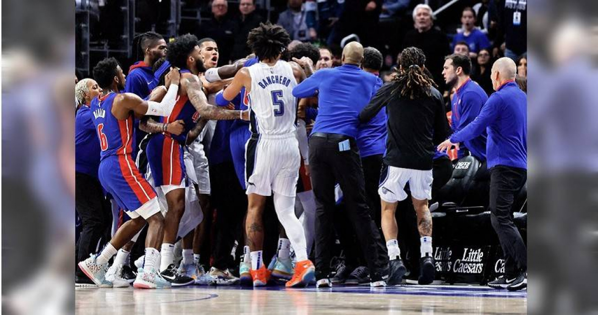 魔術、活塞NBA打出火氣大亂鬥 8人離開板凳或將禁賽處分 | 生活 | CTWANT