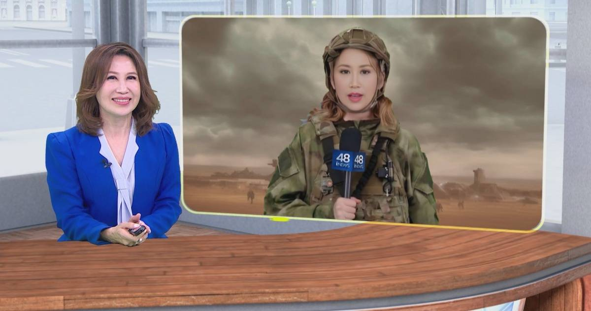 AI科技主播+1 陳斐娟今起和AI克隆娟一起播新聞 | 娛樂 | CTWANT