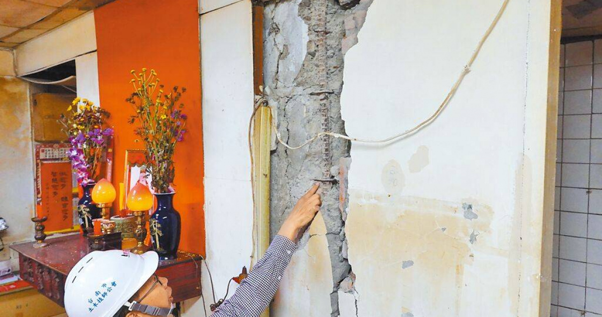 403強震後全台勘災 危樓18件黃單34件 | 社會 | CTWANT
