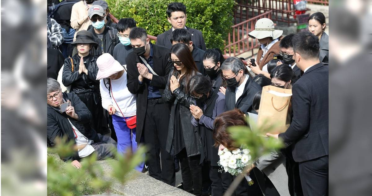 瓊瑤花葬長眠陽明山…林心如送行 古巨基茹素七天 | 娛樂 | CTWANT