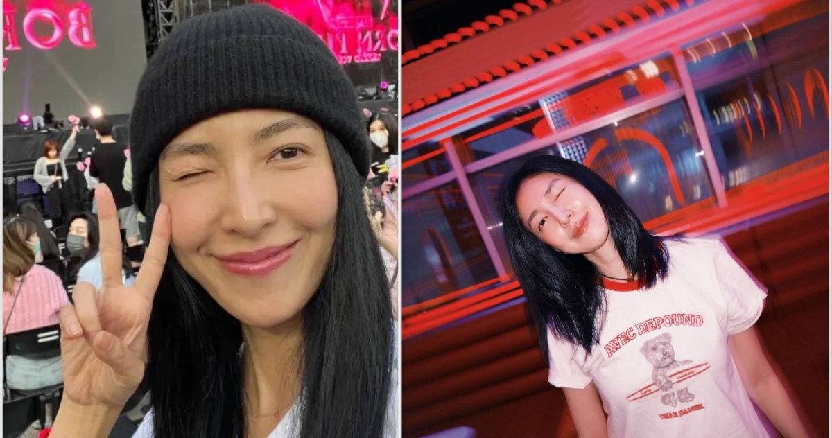 楊謹華金鐘奪后隔天火速變身BLACKPINK迷妹，現身高雄被粉絲狂讚本人膚況太好！根本不像47歲！ | 漂亮 | CTWANT