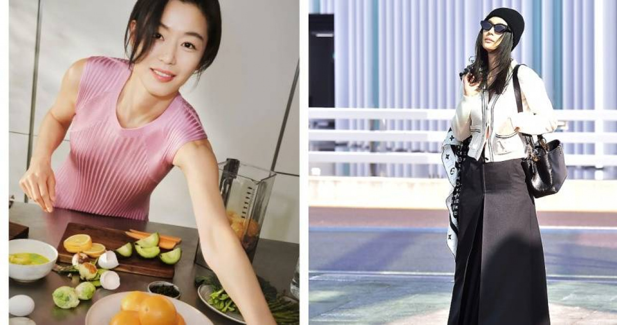 「千頌伊2.0」登場！全智賢巴黎時裝周LV絲巾穿搭炸翻時尚圈，影視時尚雙線封神！ | 漂亮 | CTWANT