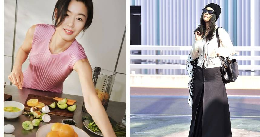 「千頌伊2.0」登場！全智賢巴黎時裝周LV絲巾穿搭炸翻時尚圈，影視時尚雙線封神！ | 漂亮 | CTWANT