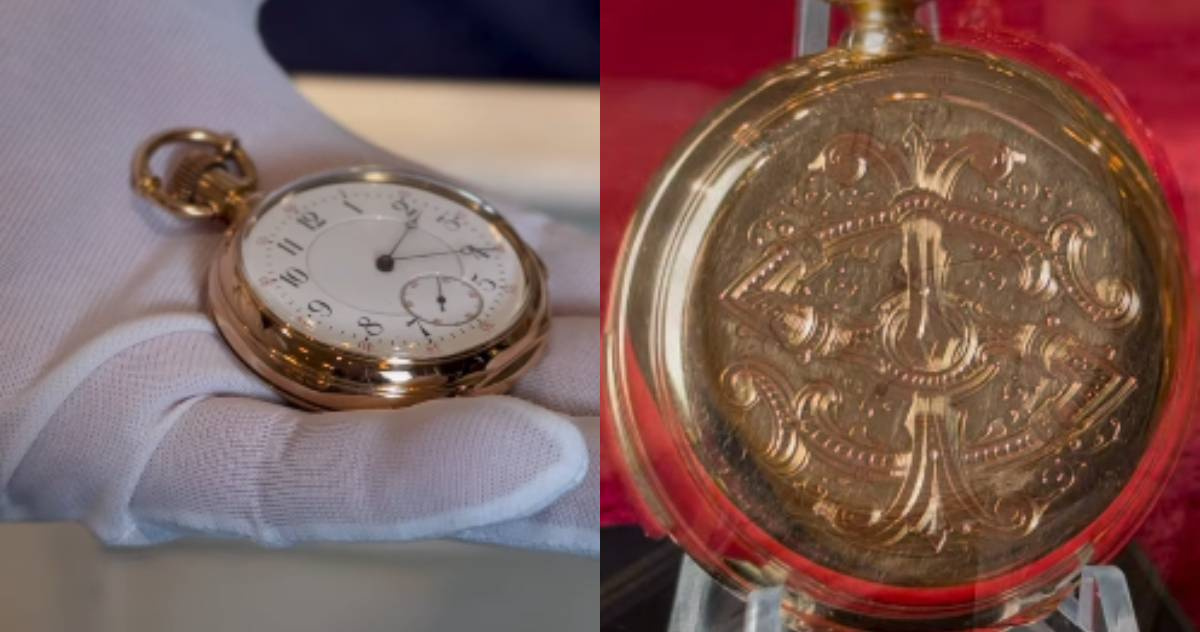 史上最貴鐵達尼號文物！18K金懷錶破7千萬拍出 背後故事藏洋蔥 | 國際 | CTWANT