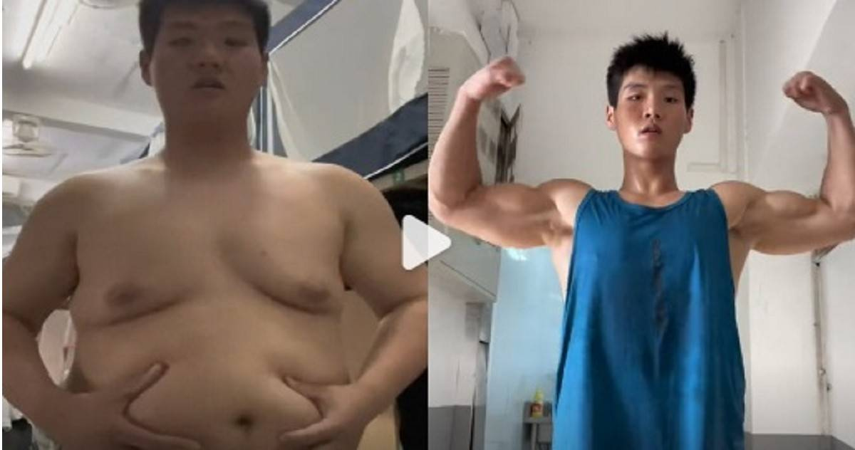 男大生半年甩掉100斤 長相神進化變肌肉猛男 | 國際 | CTWANT