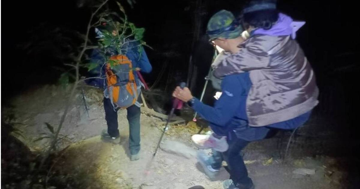3女結伴挑戰谷關七雄「波津加山」 1人扭傷！搜救人員揹她下山 | 社會 | CTWANT
