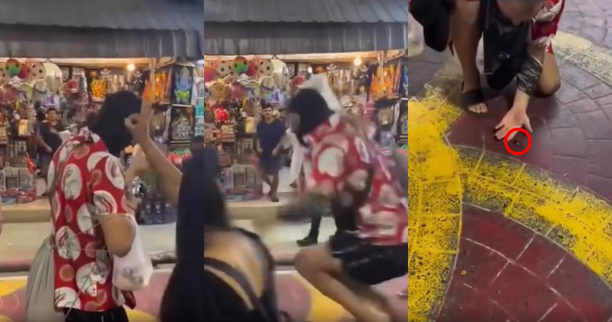 那是我的寵物！男逛街「頭上頂蟑螂」 熱心女幫彈飛反被罵 | 國際 | CTWANT