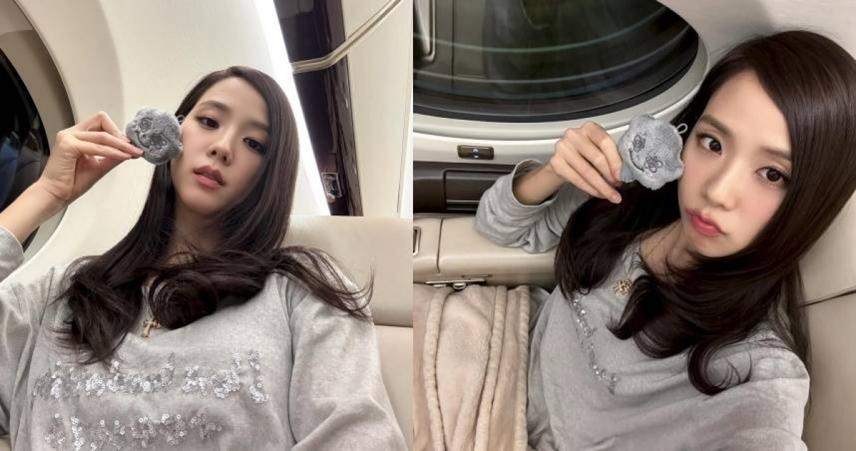 Jisoo搭飛機曬自己研發的超萌「幸運小物」SHUMON！旅行沒有它就不行！ | 漂亮 | CTWANT