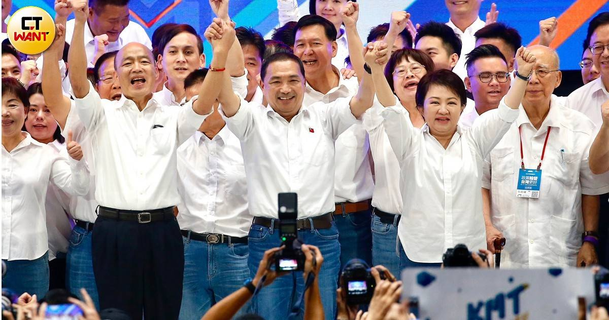 「漢子、禿子、燕子」合體 國民黨力拼2024重返執政 | 政治 | CTWANT