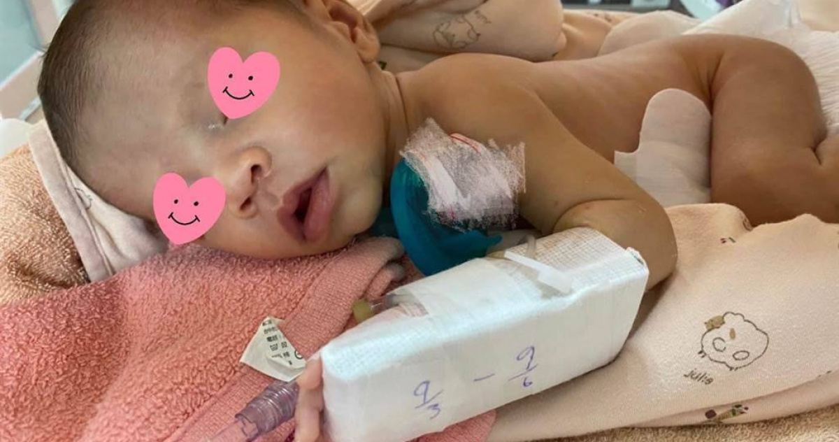 未滿月女嬰住院腿骨折！X光照曝光 家屬控醫院換點滴疏失致傷 | 社會 | CTWANT