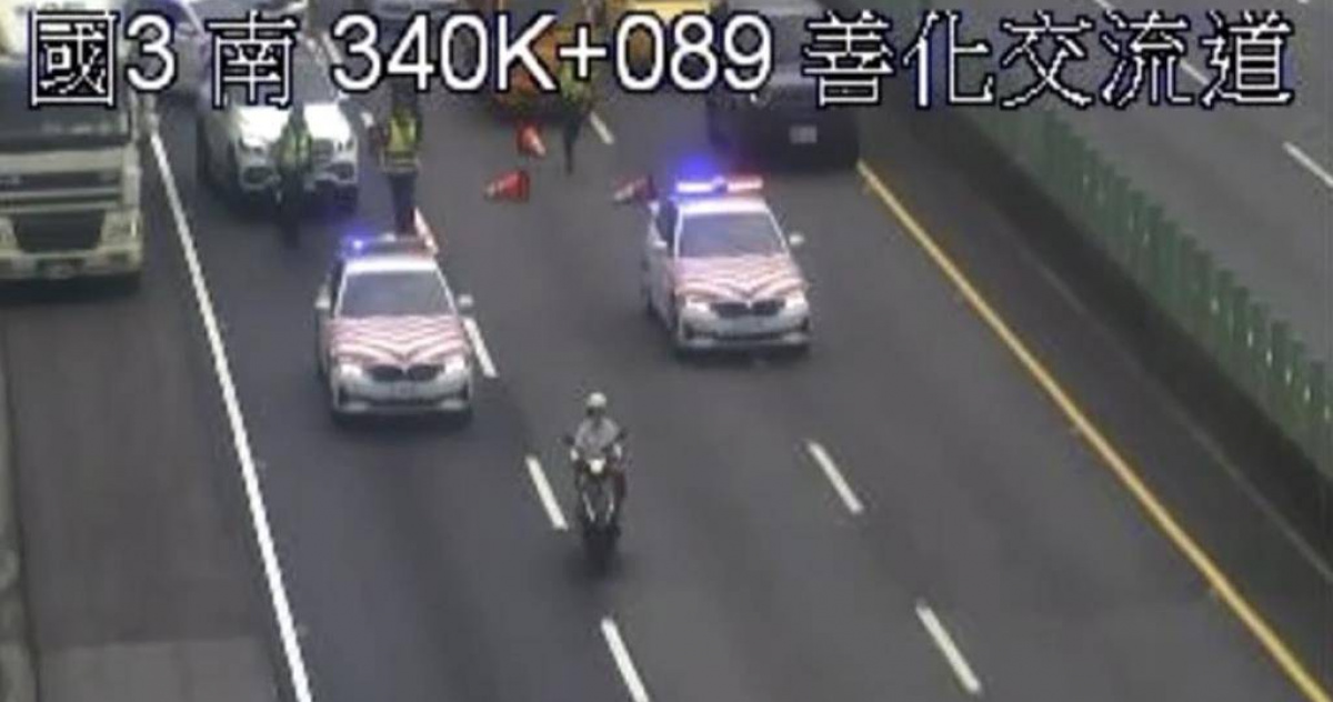 誤闖國道3號！超狂女騎士乾脆「嘉義直衝屏東」 警攔不住只好一路護送 社會 Ctwant