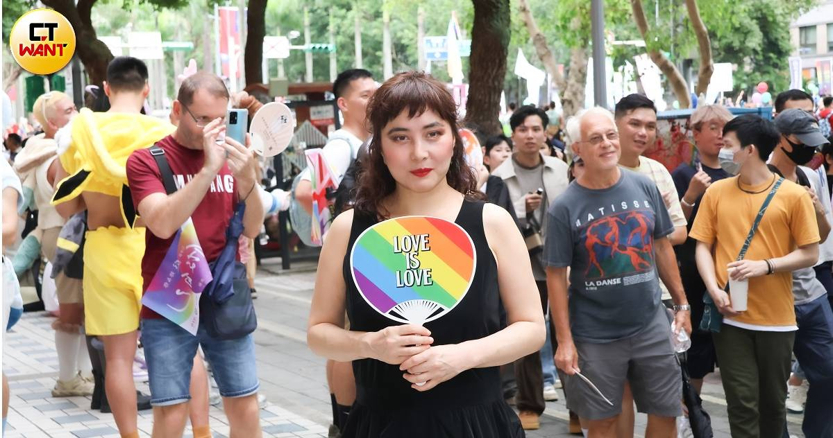 何超儀首次參加台灣同志遊行 力挺LGBTQ同框9位猛男KOL | 娛樂 | CTWANT